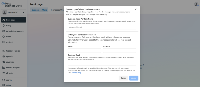 Facebook Personal Ad Account vs Business Ad Account: Application ...